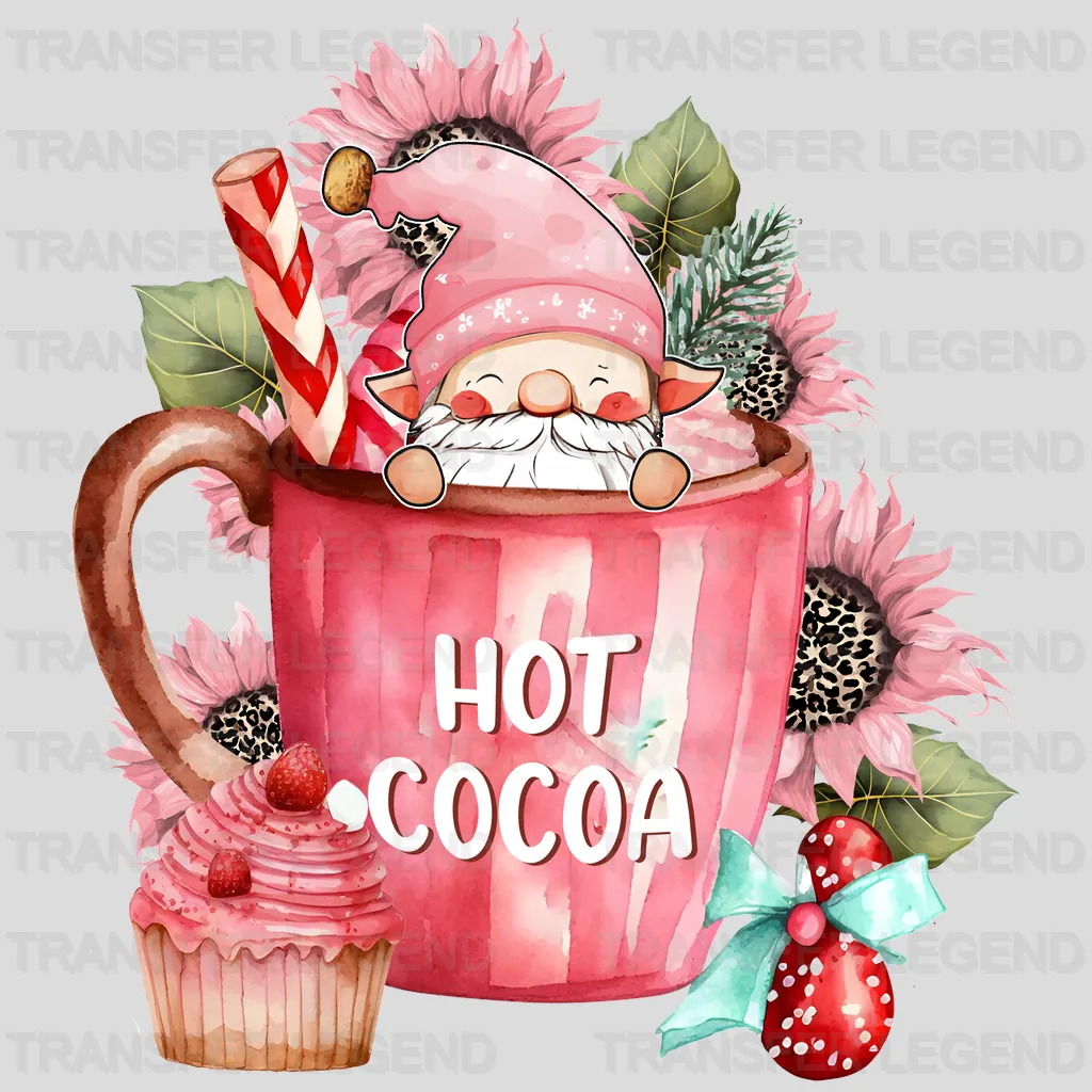 CUP OF HOT COCOA - DTF heat transfer
