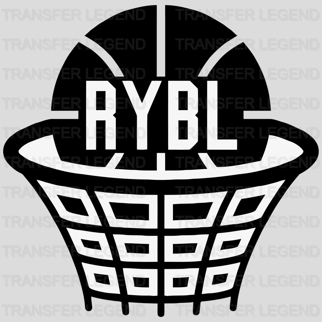 Brooklyn Nets RYBL Hoop Badge (Streetball Style) NBA Design - DTF Heat