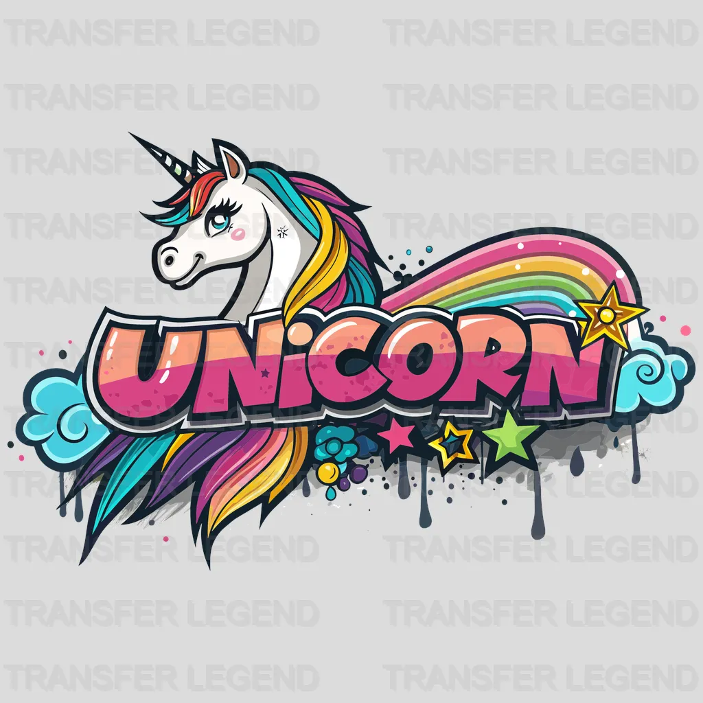 For You Unicorn Design - DTF Heat Transfers | Transfer Legend