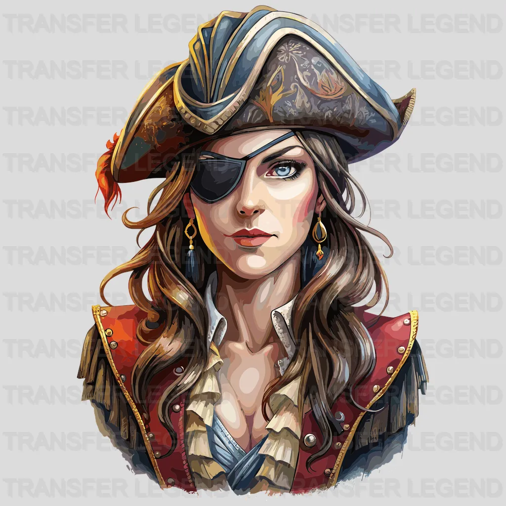 Life Is To Short Pirate Design - DTF Heat Transfer