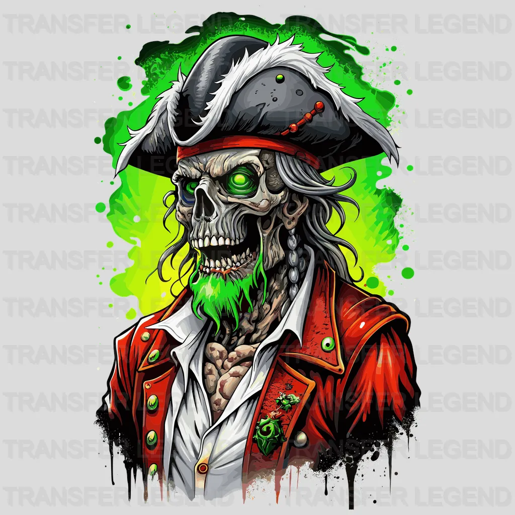 Outfit Skull Pirate Design - DTF Heat Transfer