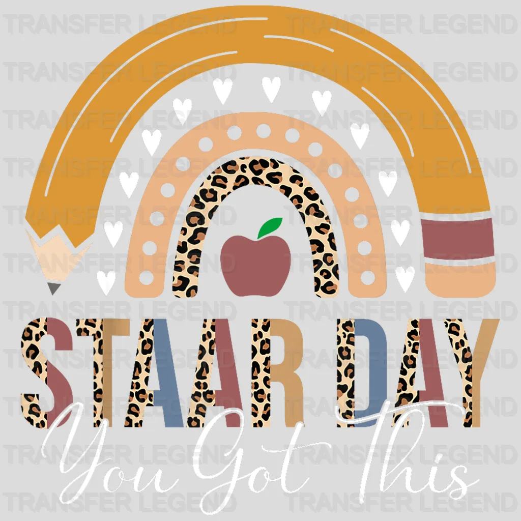 STAAR DAY Test Day Design - DTF Heat Transfer