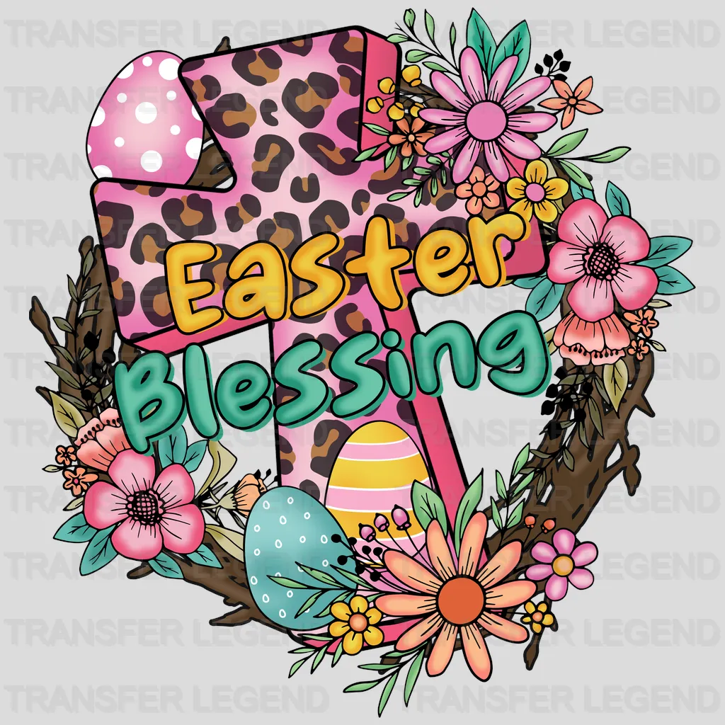 Easter Blessing Easter Design - DTF heat transfer