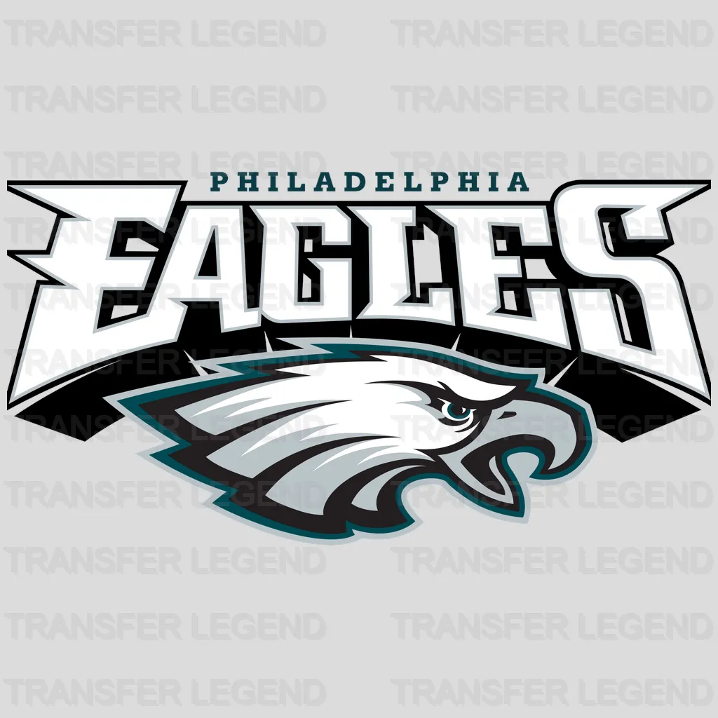 Philadelphia Eagles bold Eagles wordmark with underline flourish, NFL