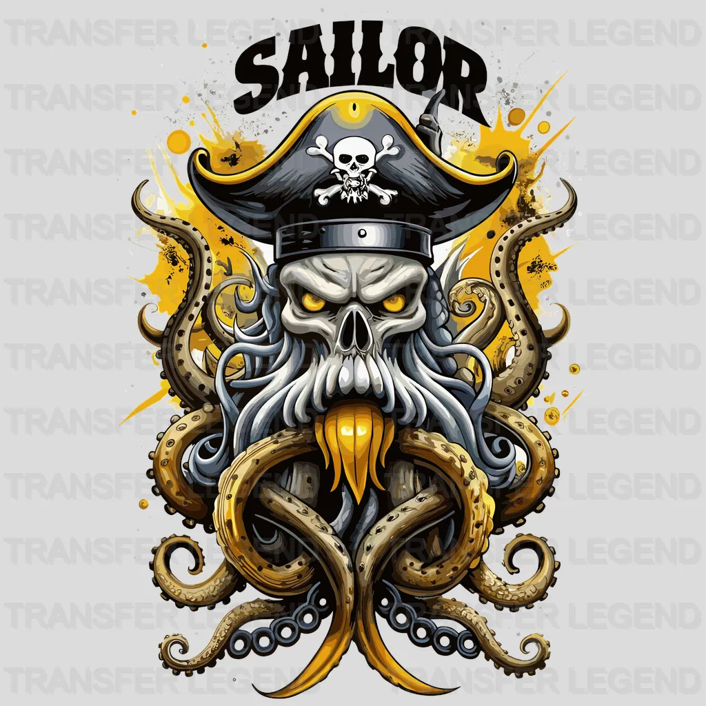 The Sailor Pirate Design - DTF Heat Transfer