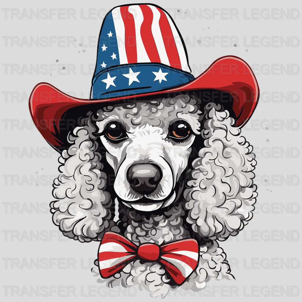 American Dog USA Design - DTF Heat Transfers