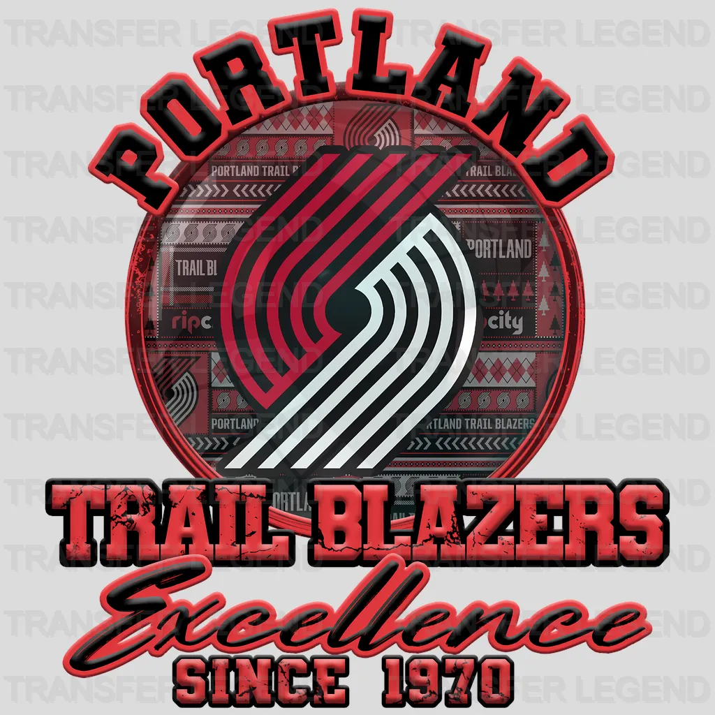 Portland Trail Blazers NBA Portland Trail Excellence Since 1970 DTF Ir