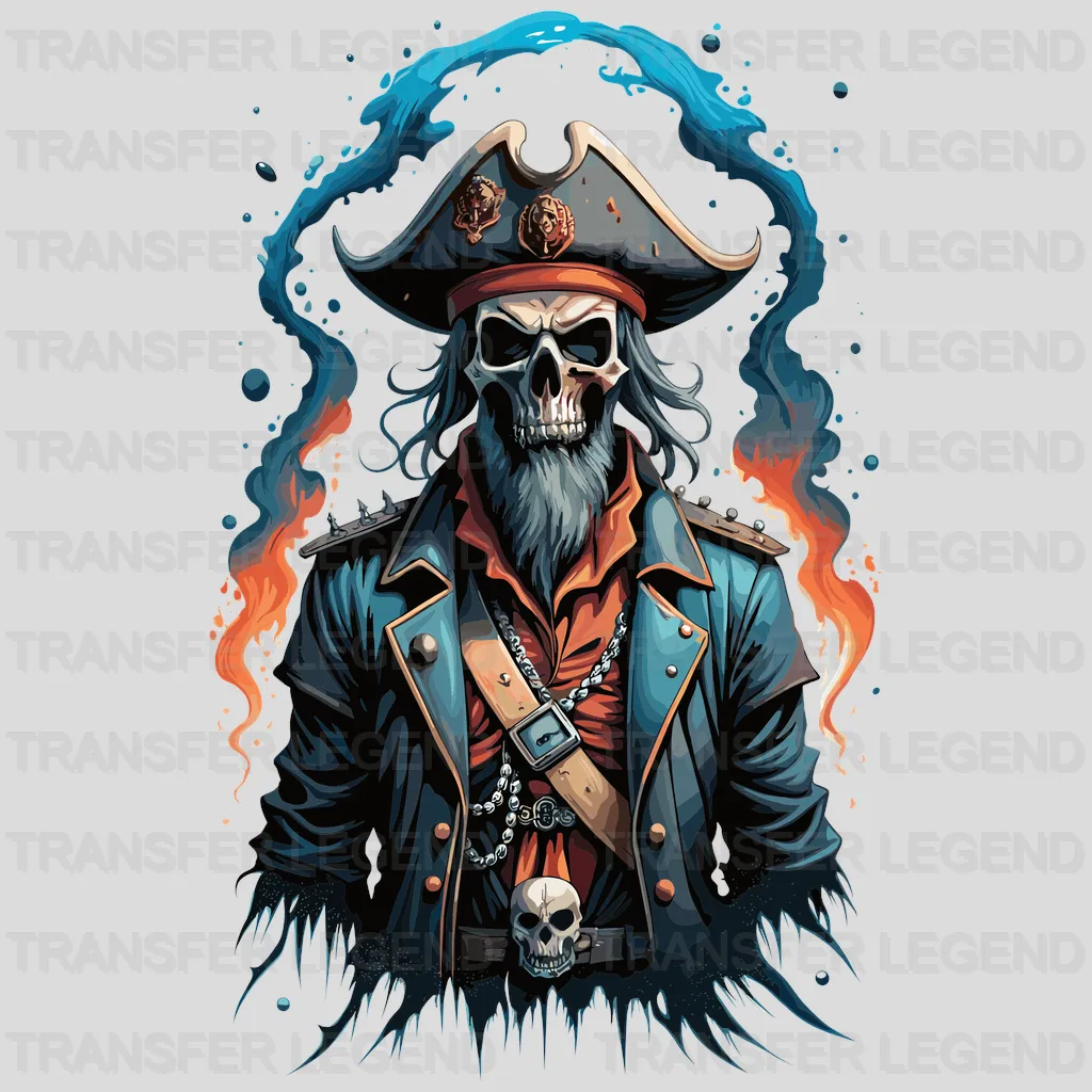 The Night Is Coming Pirate Design - DTF Heat Transfer