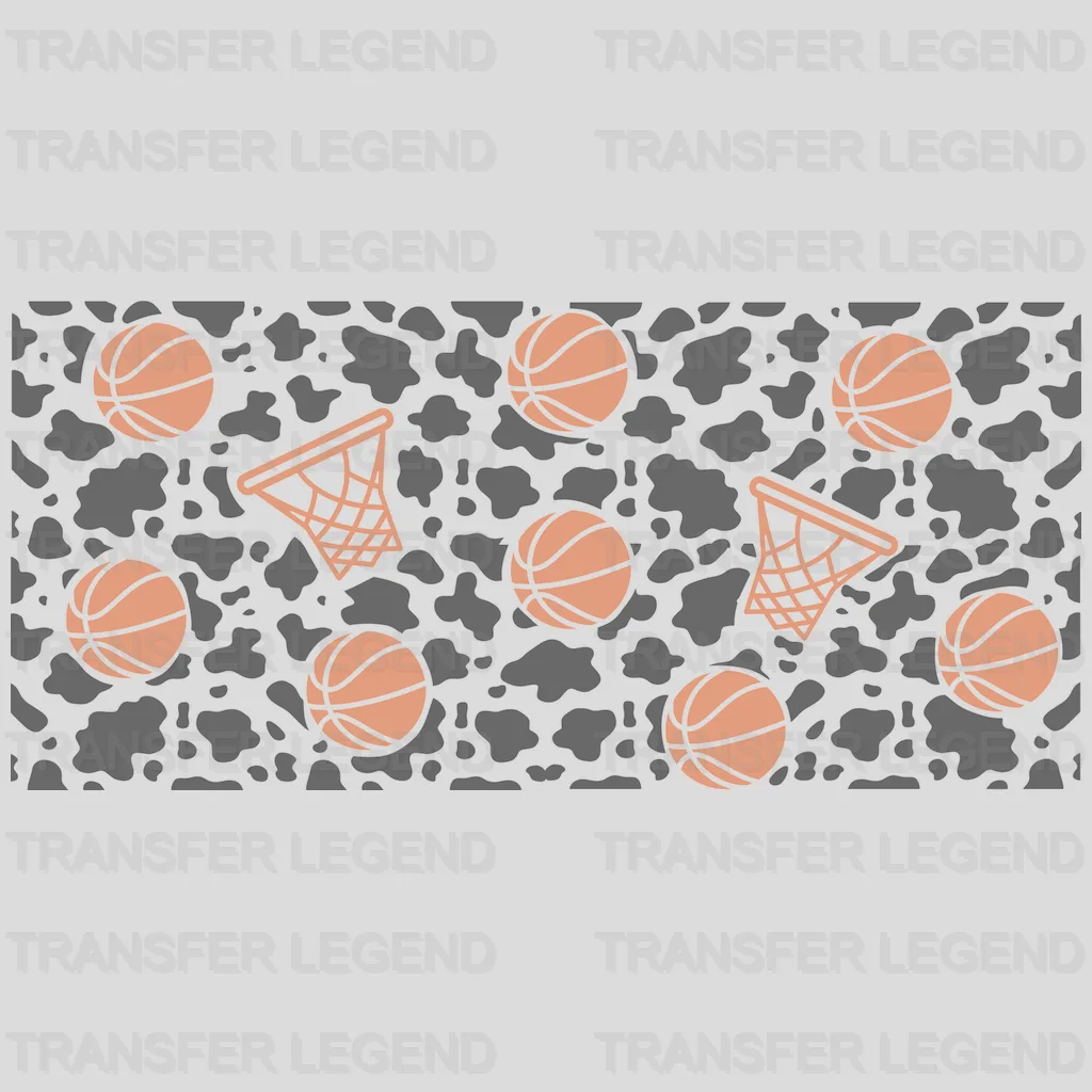 Basketball UV DTF Transfer Cup Wrap UV DTF Sticker
