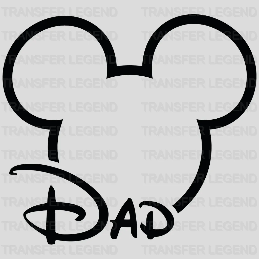 Family Ears Design - DTF heat transfer