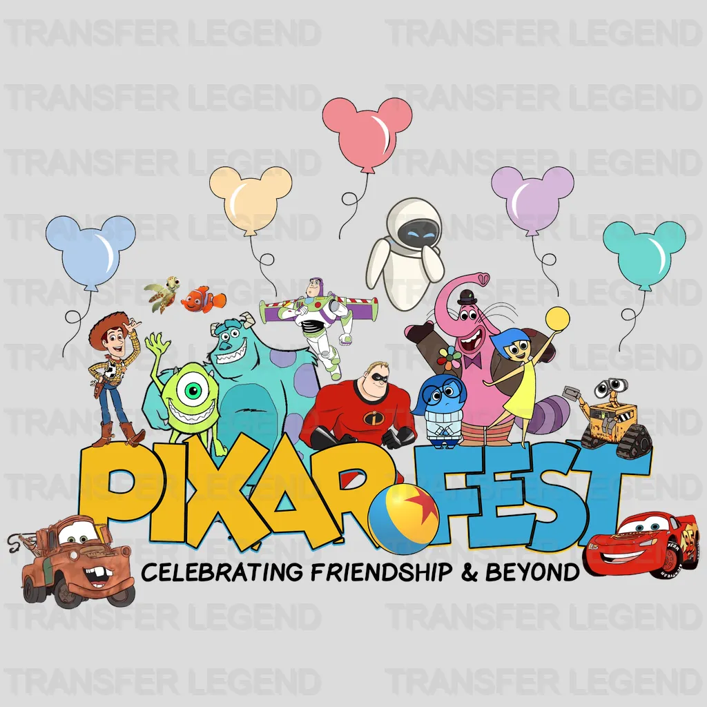 Celebrating Friendship Disney Designs - DTF Heat Transfers